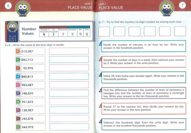 Number Wise 6 Mathematics Workbook