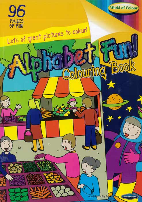 Alphabet Fun Colouring Book - BDL Books