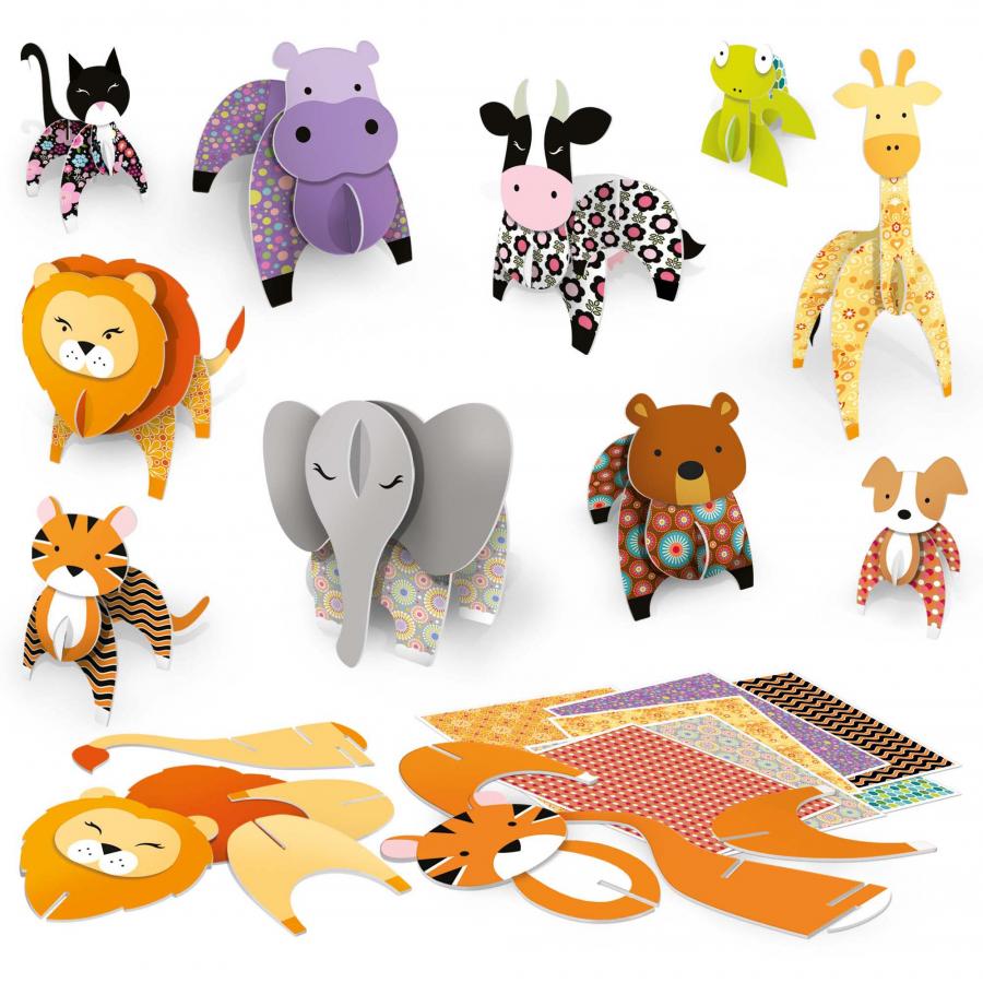 Make 3D Animals - BDL Books