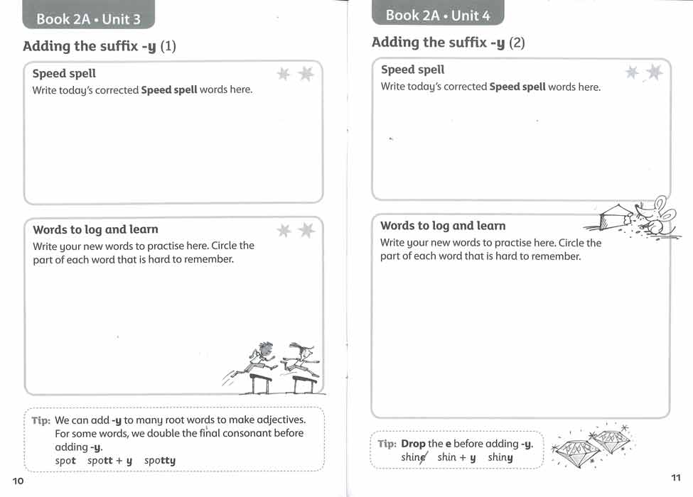 Read Write Inc. Spelling: Log Book 2A and 2B - BDL Books
