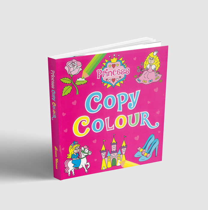 Copy Colour - Princess - BDL Books