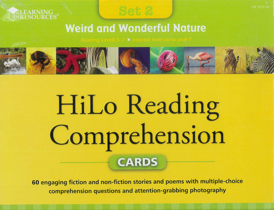 Learning Resources HiLo Reading Comprehension Cards Set 2 - BDL Books
