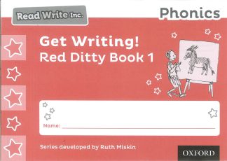 Read Write Inc. Phonics: Get Writing! Red Ditty Books Pack of 10 - BDL ...