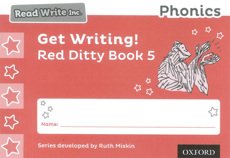 Read Write Inc. Phonics: Get Writing! Red Ditty Books Pack of 10 - BDL ...