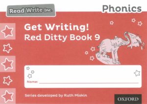Read Write Inc. Phonics: Get Writing! Red Ditty Workbooks 6-10 - BDL Books