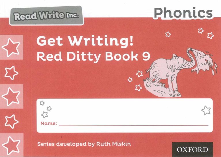 Read Write Inc. Phonics: Get Writing! Red Ditty Books Pack of 10 - BDL ...