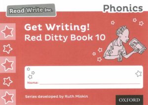 Read Write Inc. Phonics: Get Writing! Red Ditty Workbooks 6-10 - BDL Books