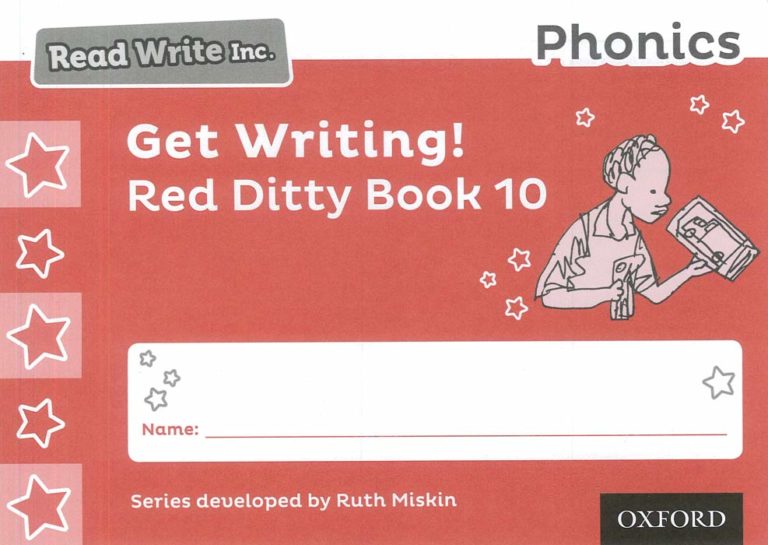 Read Write Inc. Phonics: Get Writing! Red Ditty Books Pack of 10 - BDL ...