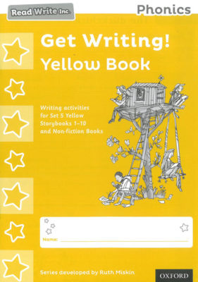 Read Write Inc. Phonics: Get Writing! Yellow Book - BDL Books