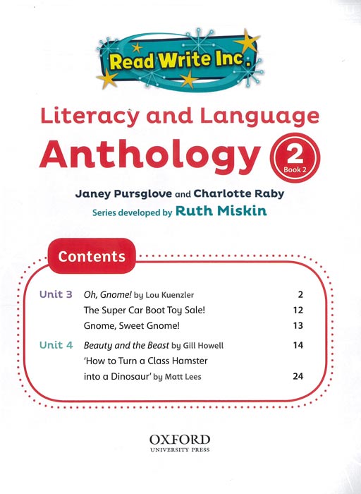 Read Write Inc.: Literacy & Language: Year 2 Anthology Book 3 - BDL Books