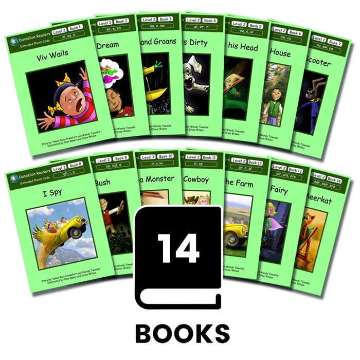Dandelion Readers Level 2 Units 1-14 - BDL Books