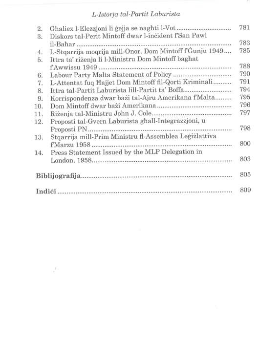 L-Istorja tal-Partit Laburista (1940 – 1960) – BDL Books