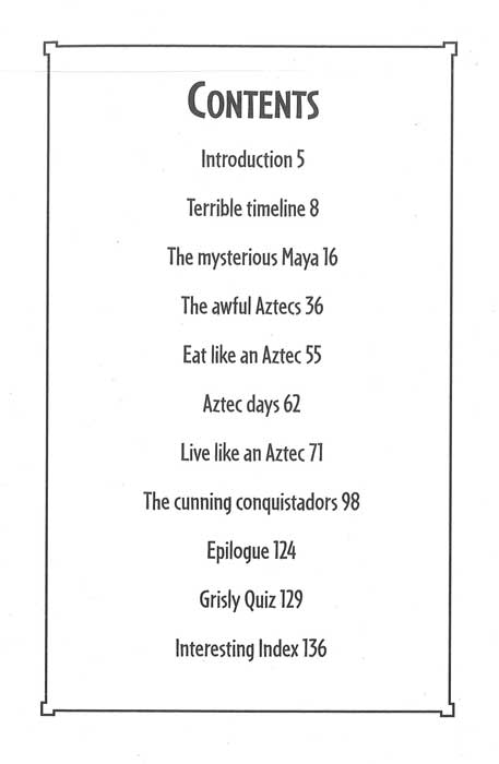 Horrible Histories: Angry Aztecs - BDL Books