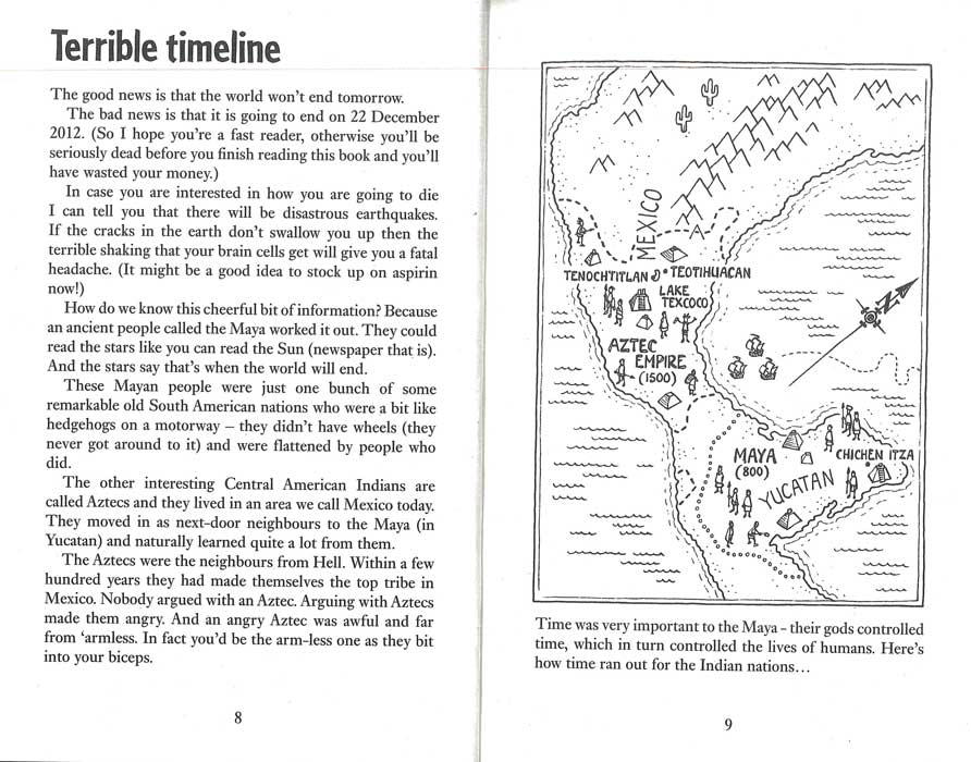 Horrible Histories: Angry Aztecs - BDL Books