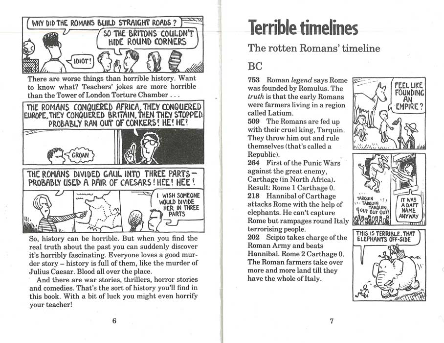 Horrible Histories: Rotten Romans - BDL Books
