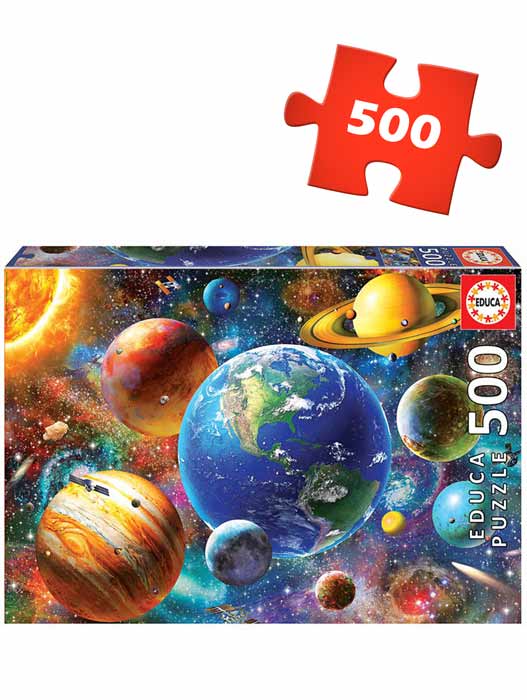 Solar System - 500pc Jigsaw Puzzle - BDL Books