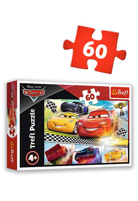 Cars Jigsaw Puzzle 60 Pieces - BDL Books