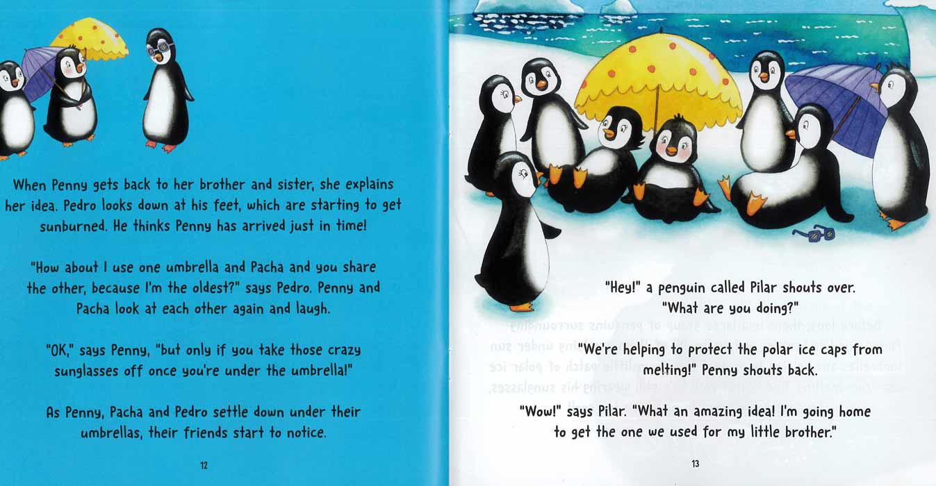 The Little Helpers: Penny Helps Protect the Polar Ice Caps - BDL Books