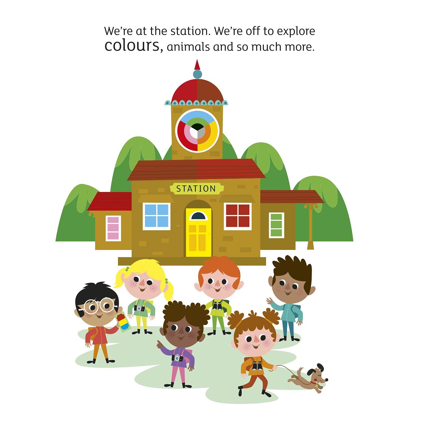 All Aboard the Colours Train - BDL Books