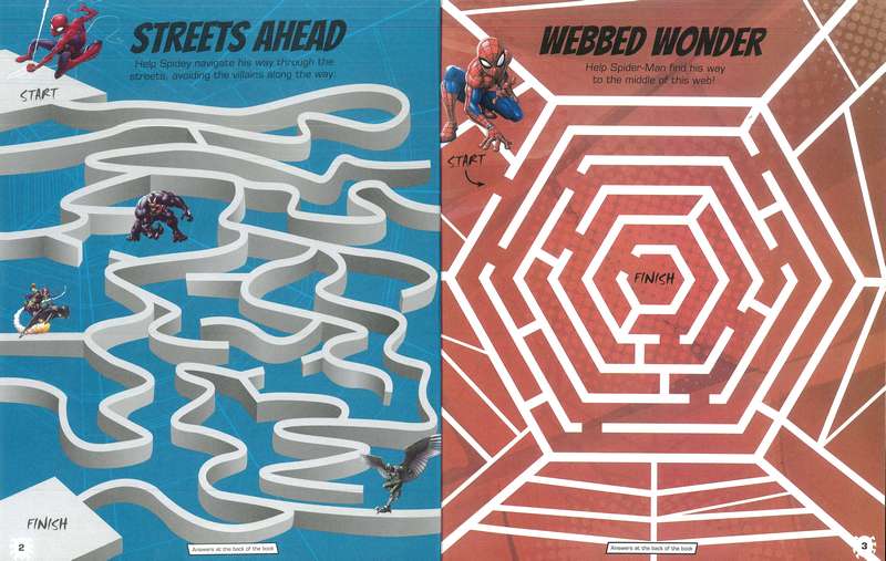 Spider-Man: 101 Totally Twisty Mazes - BDL Books