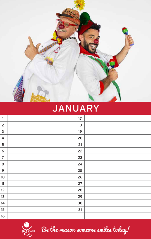 Dr. Klown Birthday Calendar - BDL Books