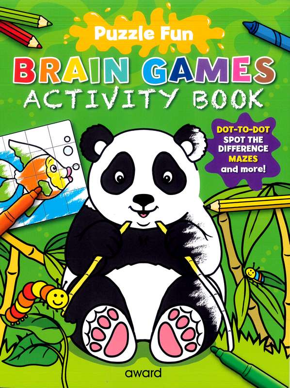 Brain Games Activity Book: Panda - BDL Books