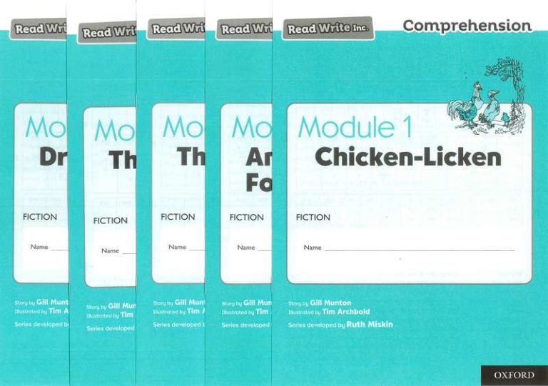 Read Write Inc. Comprehension Modules 1-5 - BDL Books