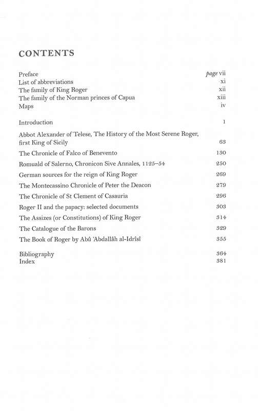 Roger II and the Creation of the Kingdom of Sicily - BDL Books