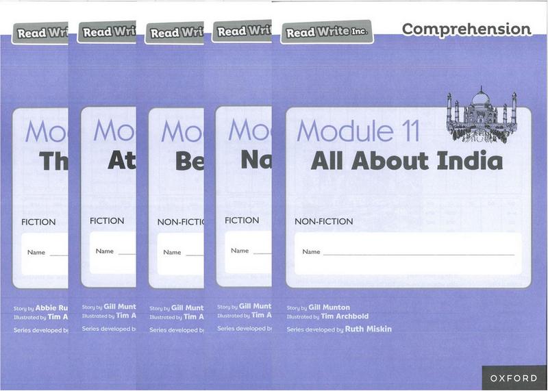 Read Write Inc. Comprehension Modules 11-15 - BDL Books