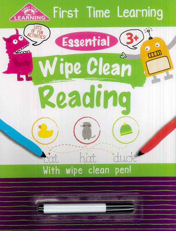 First Time Learning Essential Wipe Clean Reading - BDL Books
