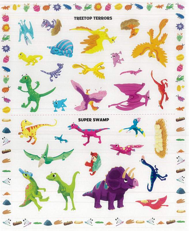 My First Dinosaur Sticker Scenes - BDL Books