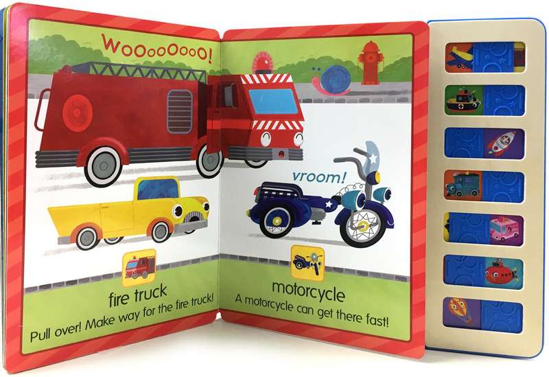 Beep! Honk! Zoom! Slide and Sound Book – BDL Books