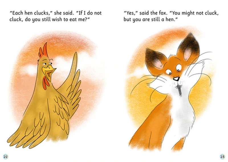BookLife Readers Level 4+ : The Fox and the Hen - BDL Books