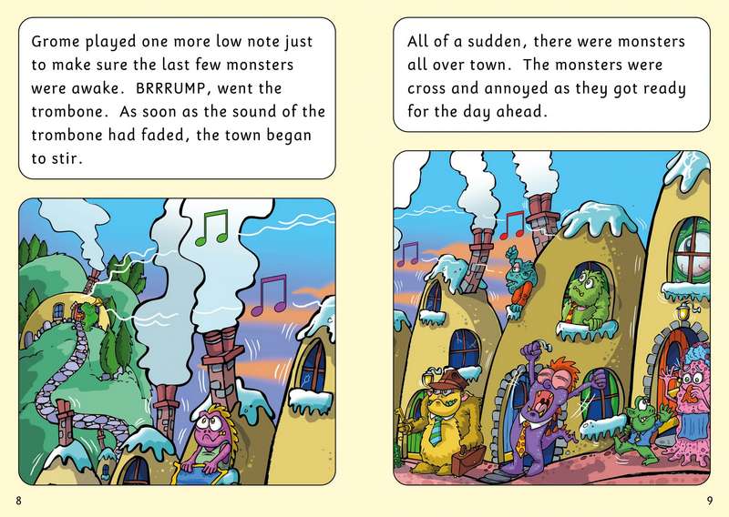 Wake Up, Monster Town! - BDL Books