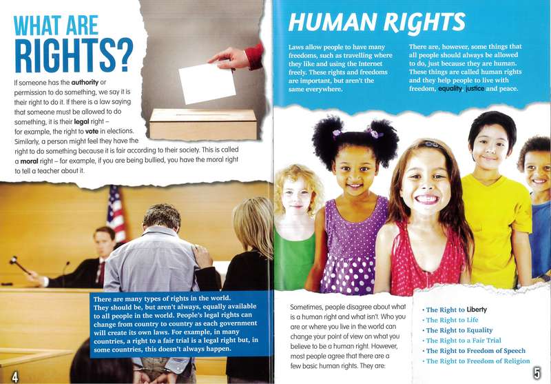 Our Values: Rights & Responsibilities - BDL Books