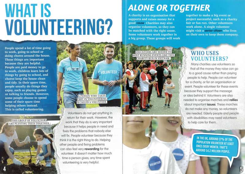 Our Values: Volunteering & Activism - BDL Books