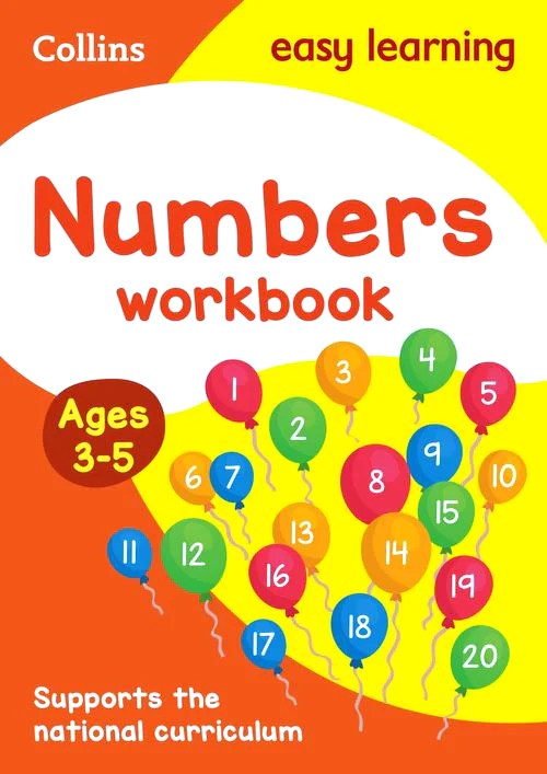 Collins Easy Learning Numbers Workbooks - BDL Books