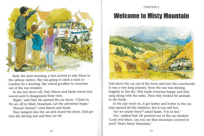 Macmillan English Explorers: Danger on Misty Mountain - BDL Books