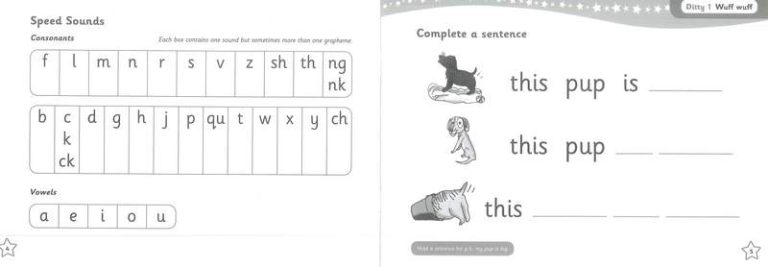 Read Write Inc. Phonics: Get Writing! Red Ditty Workbooks 6-10 - BDL Books