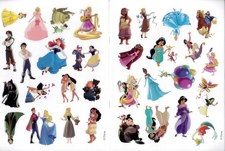 Princess Color & Stickers - BDL Books