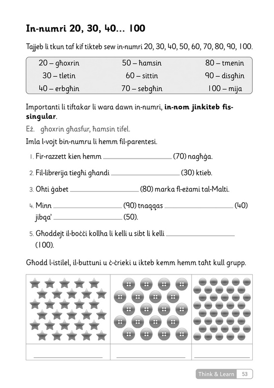 Think & Learn Malti Year 4 - BDL Books