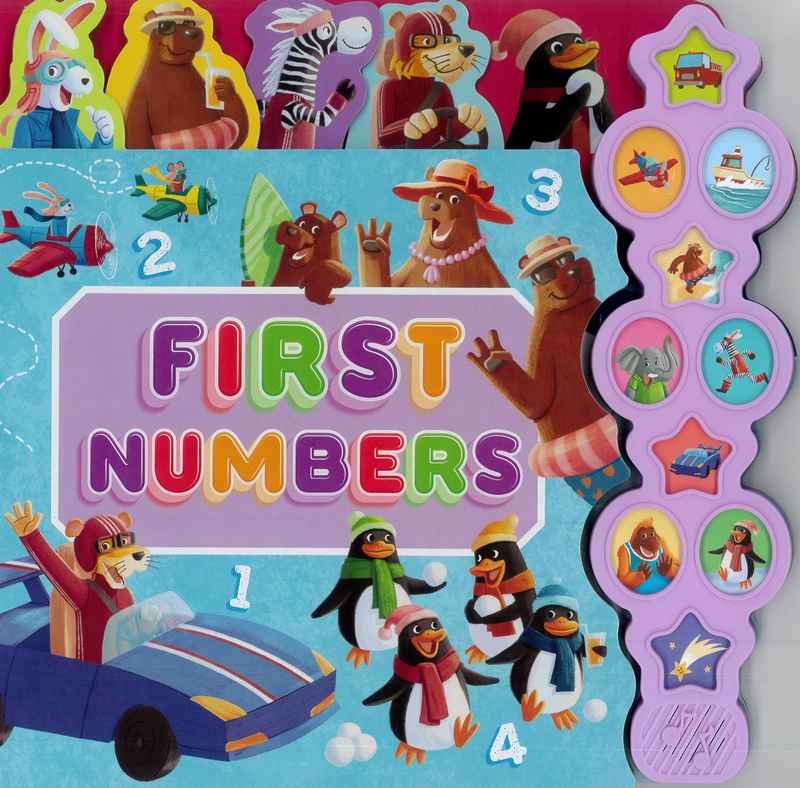 First Numbers Sound Book - BDL Books