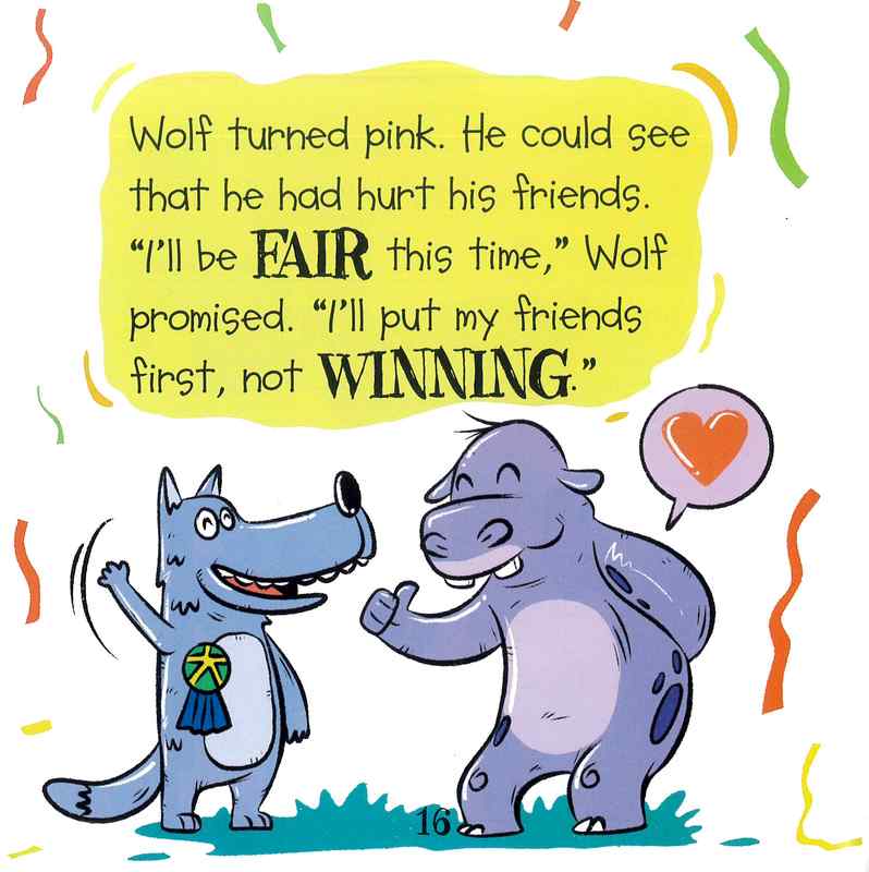 Wolf Cheats (But Learns to Play Fair) - BDL Books