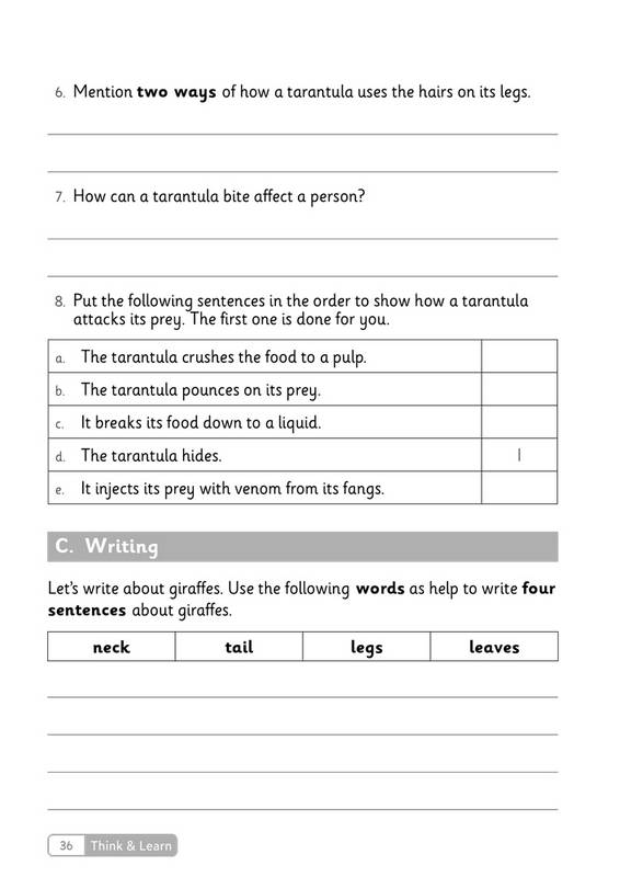 Think & Learn English Year 4: Comprehension and Creative Writing - BDL ...