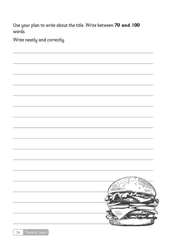 Think & Learn English Year 4: Comprehension and Creative Writing - BDL ...