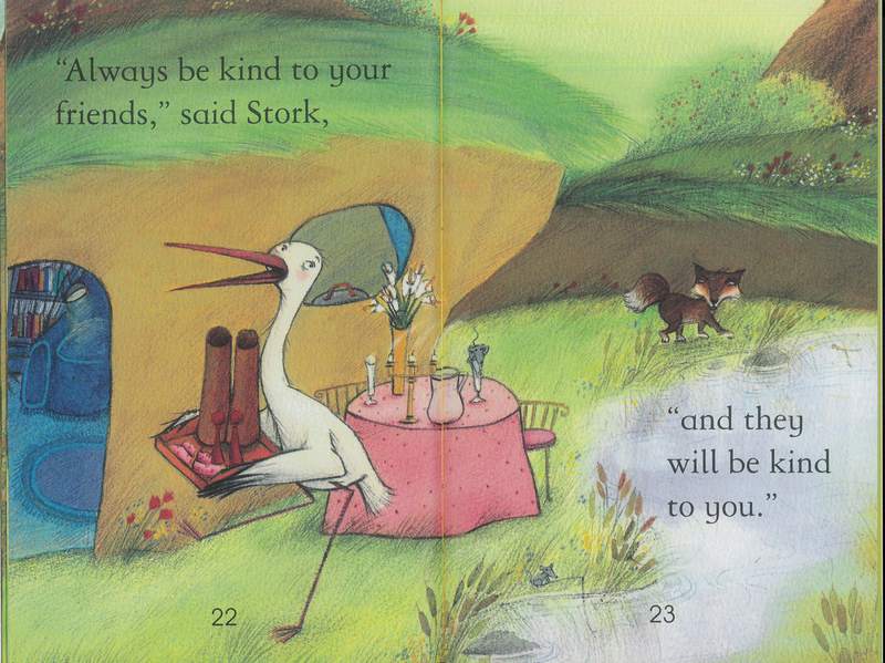 The Fox and the Stork: Usborne First Reading - BDL Books