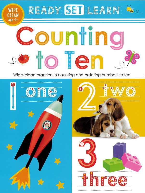 Wipe Clean - Counting to Ten - BDL Books