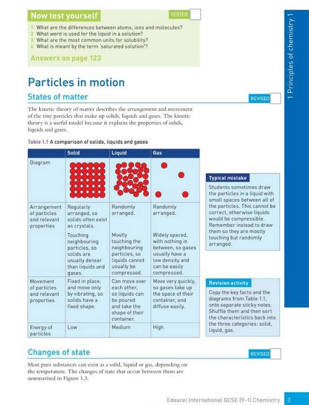 Chemistry: Edexcel International GCSE (9-1) - BDL Books