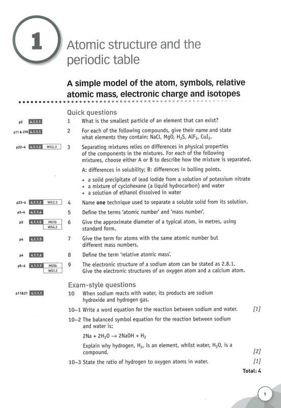 AQA GCSE Chemistry - BDL Books