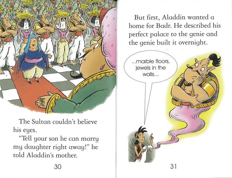 Aladdin & His magical Lamp: Usborne Young Reading - BDL Books